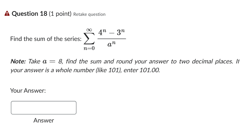 Solved Question 15 (1 ﻿point) ﻿Retake questionUsing the nth | Chegg.com