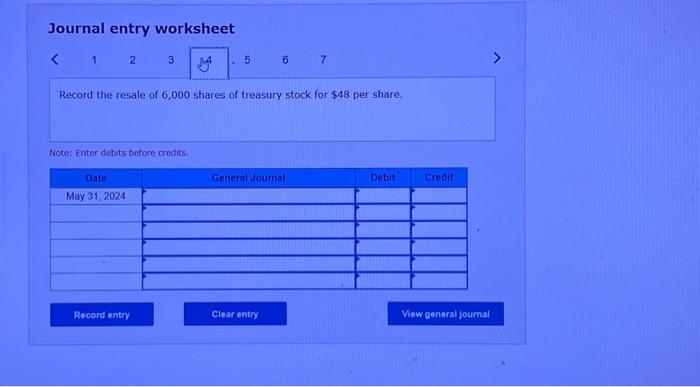 Solved Journal entry worksheet Record the purchase of 12,000 | Chegg.com