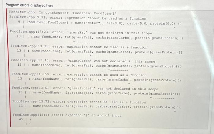 Solved what is wrong with my codes?c++ only, and i cannot | Chegg.com