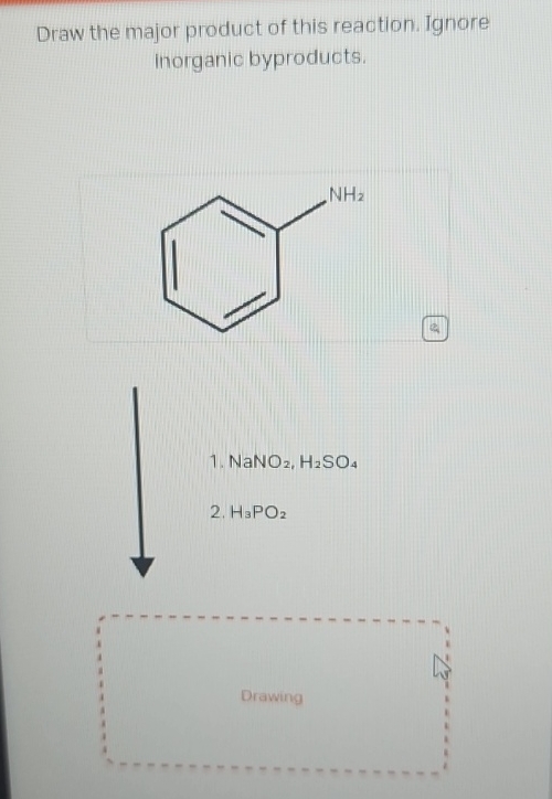 Solved Draw the major product of this reaction. Ignore | Chegg.com