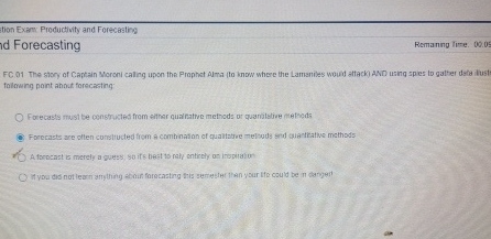 Solved Sion Exam Productivity and | Chegg.com