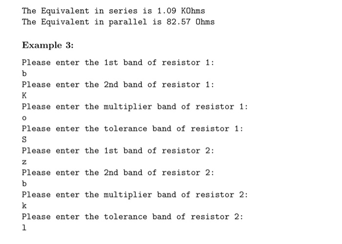 Solved Resistors are painted with coloured bands that can be | Chegg.com