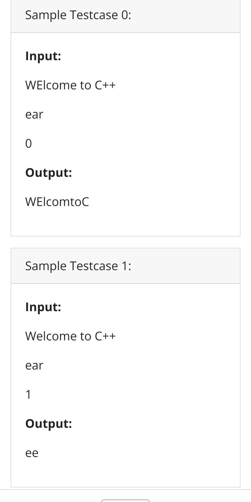 Solved HW2-C - Operations on Strings Collapse context In | Chegg.com