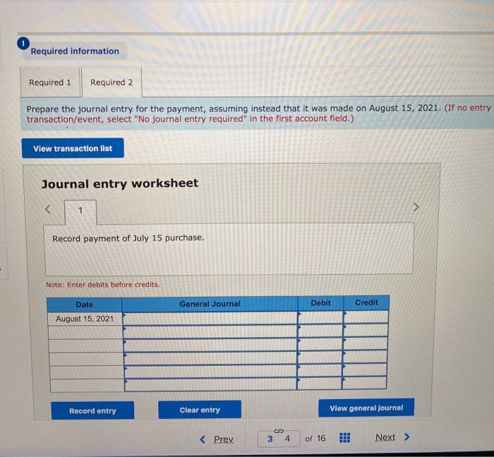 Solved Required information Exercise 8-9 (Algo) Purchase | Chegg.com