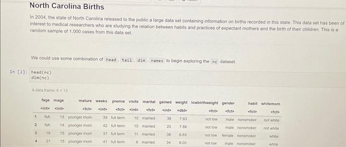 Data Information: Data 34t: Hisme Data tet. North | Chegg.com