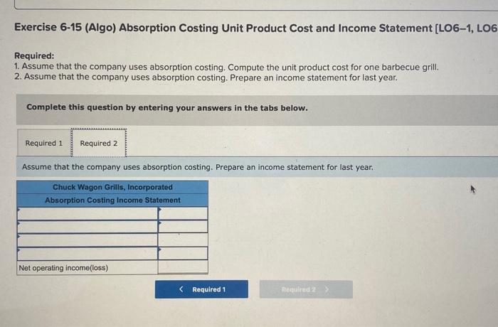 Solved Required information SB Exercise 6-14 through | Chegg.com