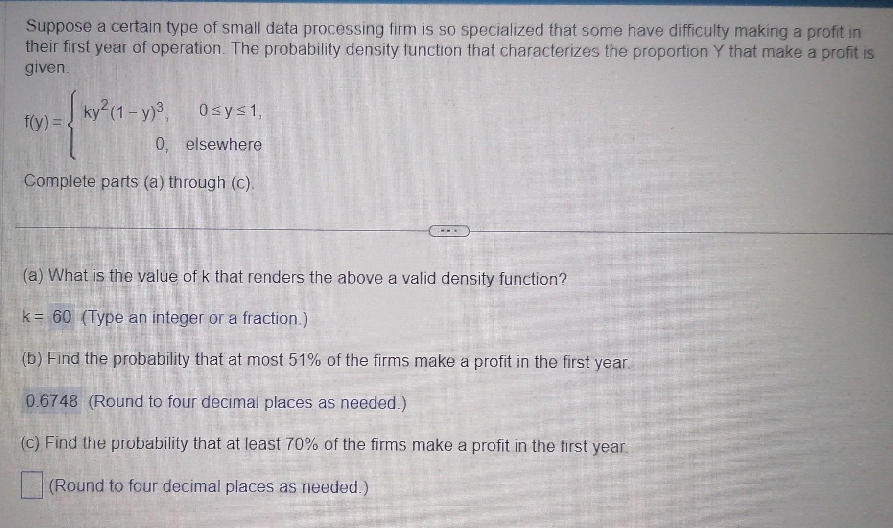 Solved Suppose a certain type of small data processing firm | Chegg.com