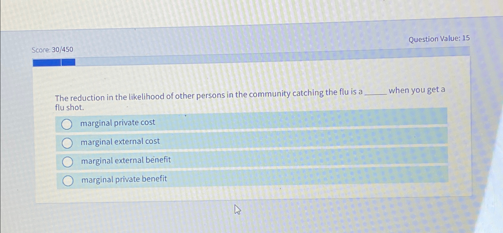 Solved Score: 30450Question Value: 15The reduction in the | Chegg.com Solved Score: 30450Question Value: 15The reduction in the | Chegg.com