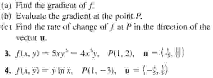 Solved (a) ﻿Find the youdrent of f(b) ﻿Evaluale the gradient | Chegg.com