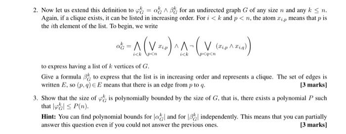 Solved An undirected graph G consists of vertices and edges, | Chegg.com