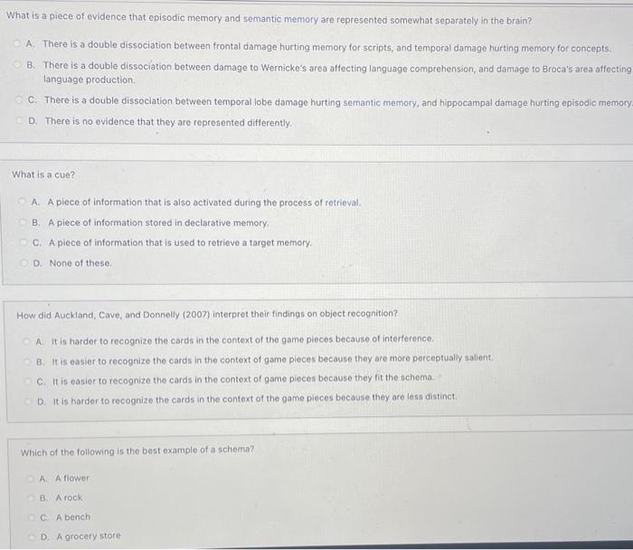 Solved Which of the following is an example of | Chegg.com