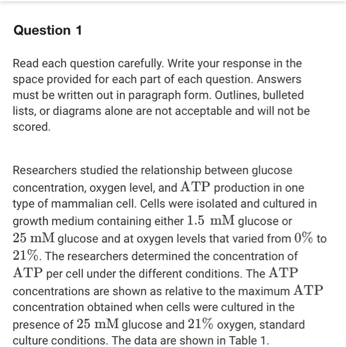 Solved Question 1 Read each question carefully. Write your | Chegg.com Solved Question 1 Read each question carefully. Write your | Chegg.com