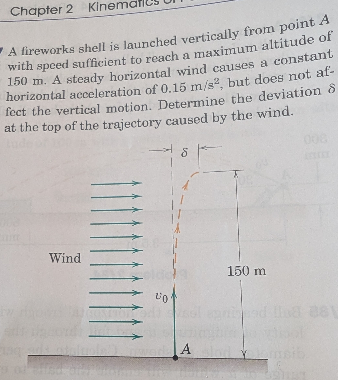 Solved Chapter 2KinemaricsA fireworks shell is launched | Chegg.com