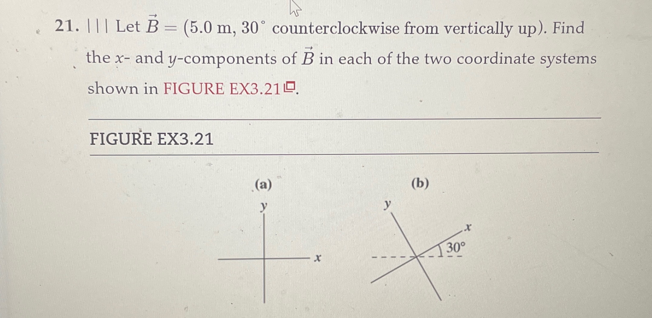 Solved I || ﻿Let counterclockwise from vertically up | Chegg.com
