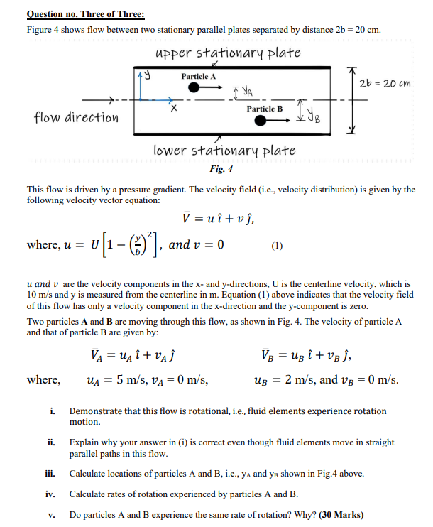 Solved Question no. ﻿Three of Three:Figure 4 ﻿shows flow | Chegg.com