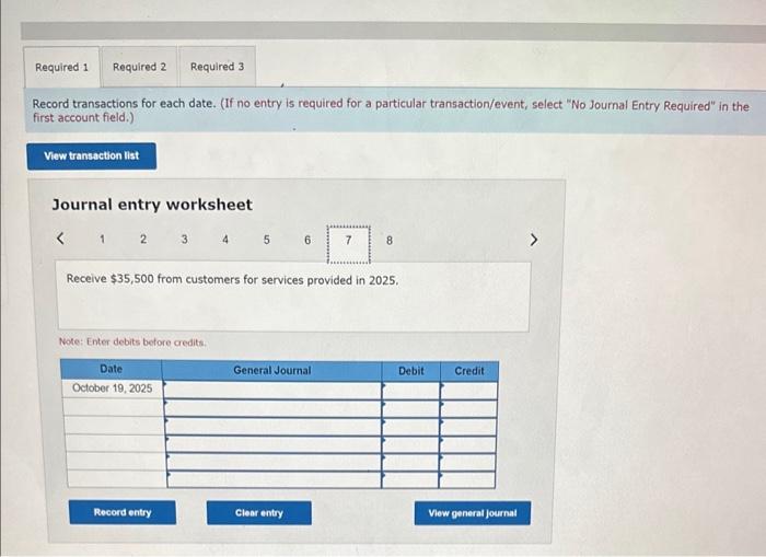 Solved Problem 5-3A (Algo) Record transactions related to | Chegg.com