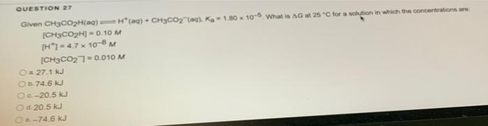 Solved OUESTION 27 Given | Chegg.com Solved OUESTION 27 Given | Chegg.com