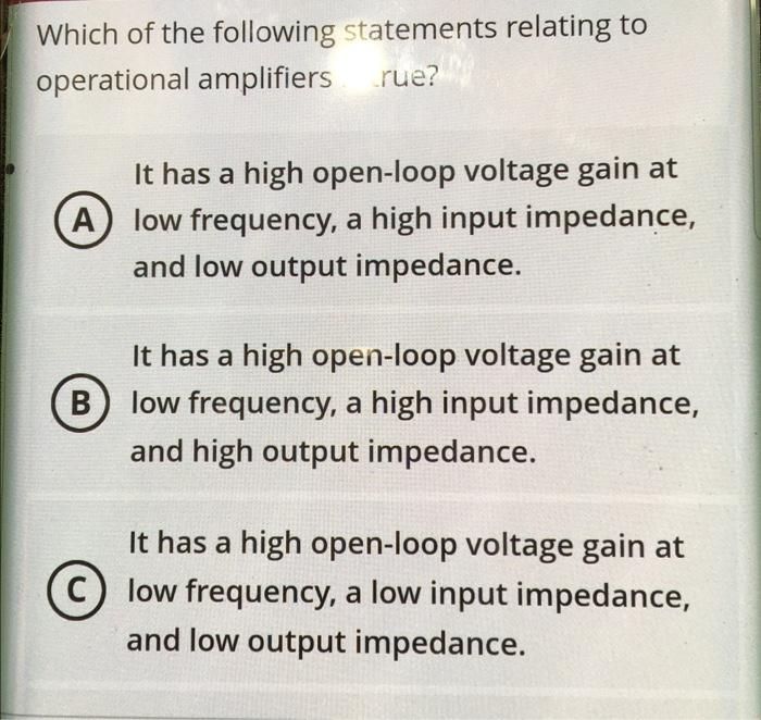 Solved The input resistor of an inverting operating | Chegg.com