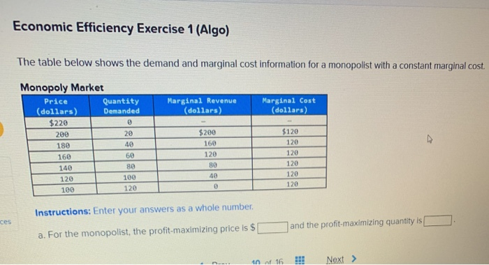 Solved Profit Maximization Exercise 3 Lucinda has written a | Chegg.com