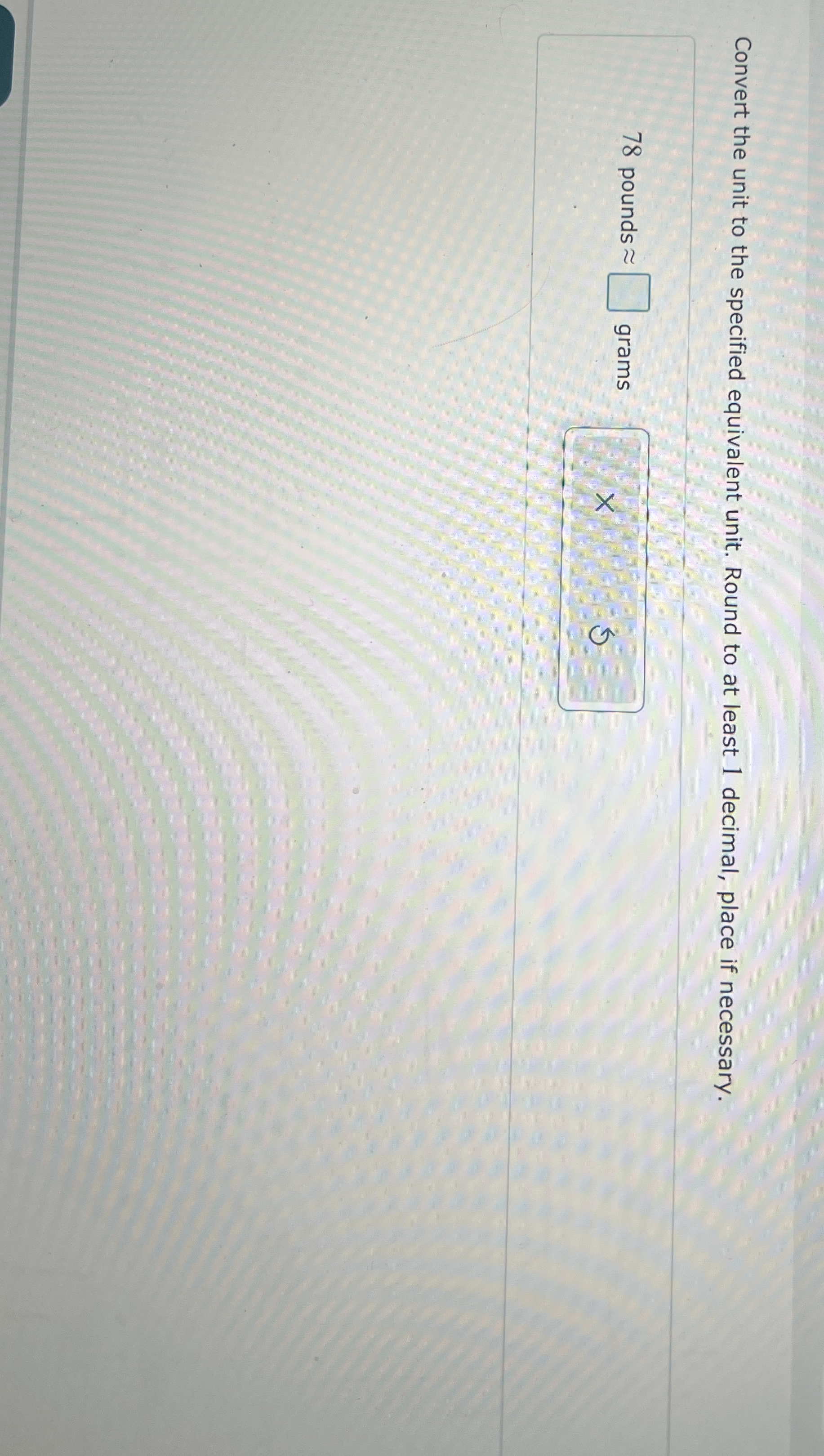 Solved Convert the unit to the specified equivalent unit. | Chegg.com