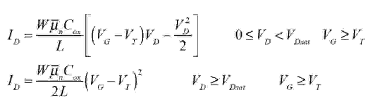 Solved In MOSFET, about the square law theory:(a) ﻿Derive an | Chegg.com