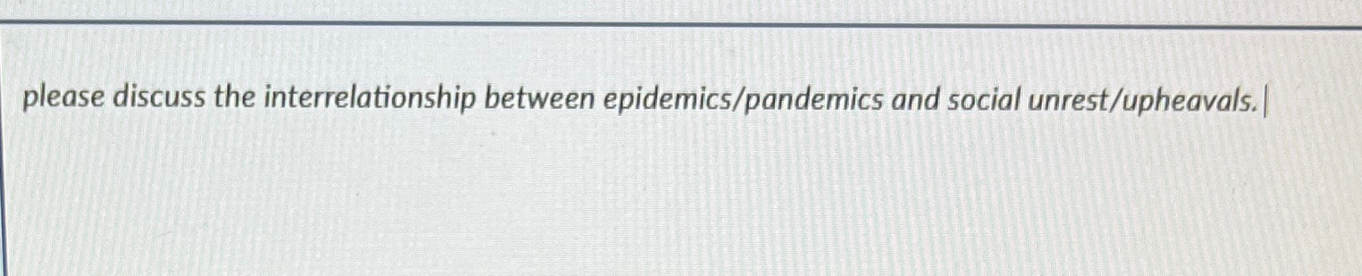 Solved please discuss the interrelationship between | Chegg.com