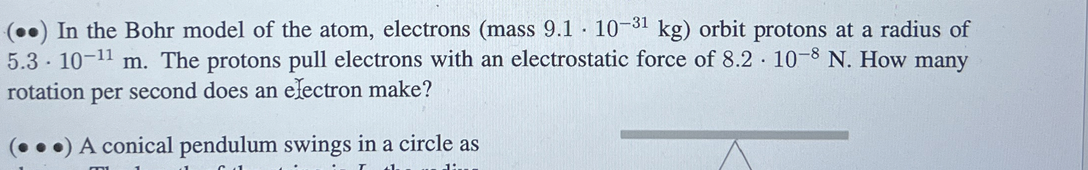 Solved 5.3*10-11m. ﻿The protons pull electrons with an | Chegg.com