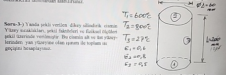 Solved \table[[,,,OΔ60mm],[Soru-3-) ﻿Yanda şekli verilen | Chegg.com