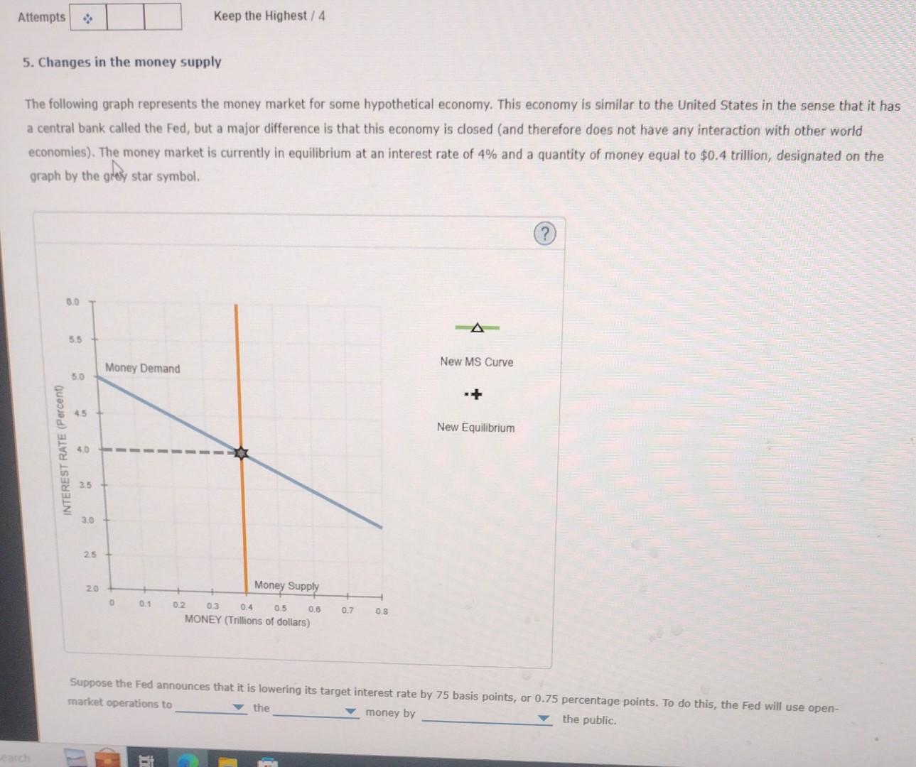 Solved Use the green line (triangle symbol) on the previous | Chegg.com