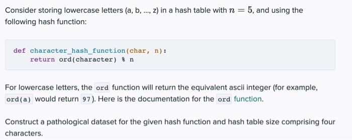 Solved Consider storing lowercase letters (a, b, ..., Z) in | Chegg.com