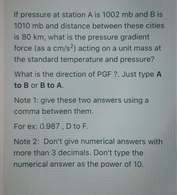 Solved Convert the following concentrations from ug/m3 to | Chegg.com