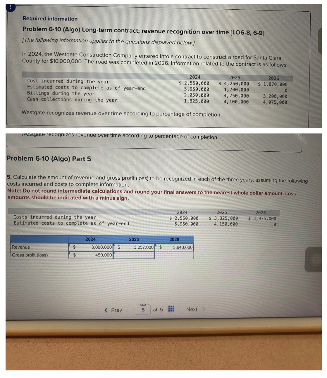 Solved Required informationProblem 6-10 (Algo) ﻿Long-term | Chegg.com