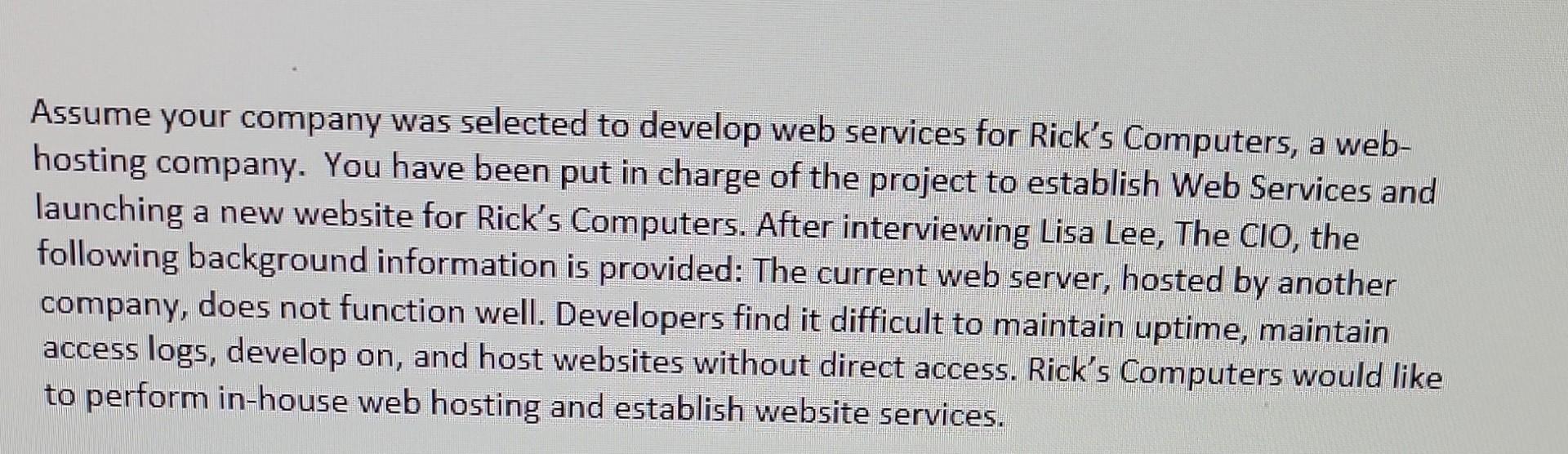 Solved Q2 - 15pts Create a Sample Project Scope Statement | Chegg.com