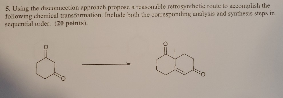 Solved 5. Using the disconnection approach propose a | Chegg.com