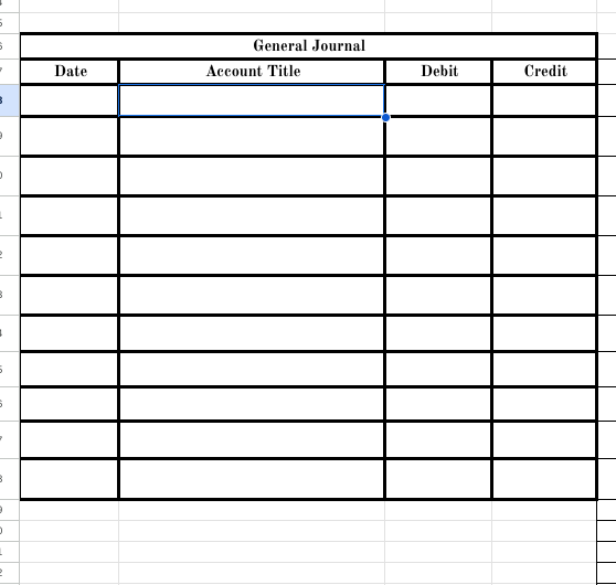 Solved Use the attached document for instructions to fill in | Chegg.com