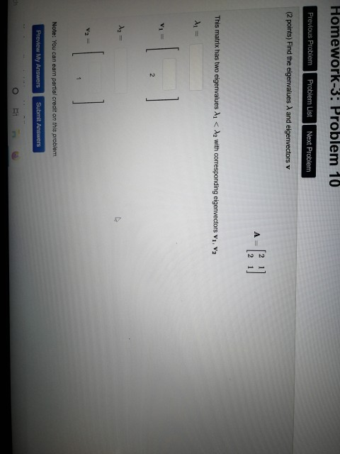 Solved Homework-3: Problem 10 Previous Problem Problem List | Chegg.com