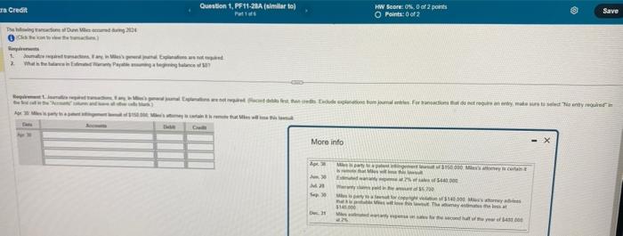 Solved More info \begin{tabular}{|c|c|} \hline & \\ \hline | Chegg.com