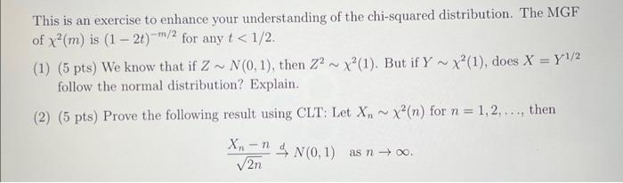 Solved This is an exercise to enhance your understanding of | Chegg.com