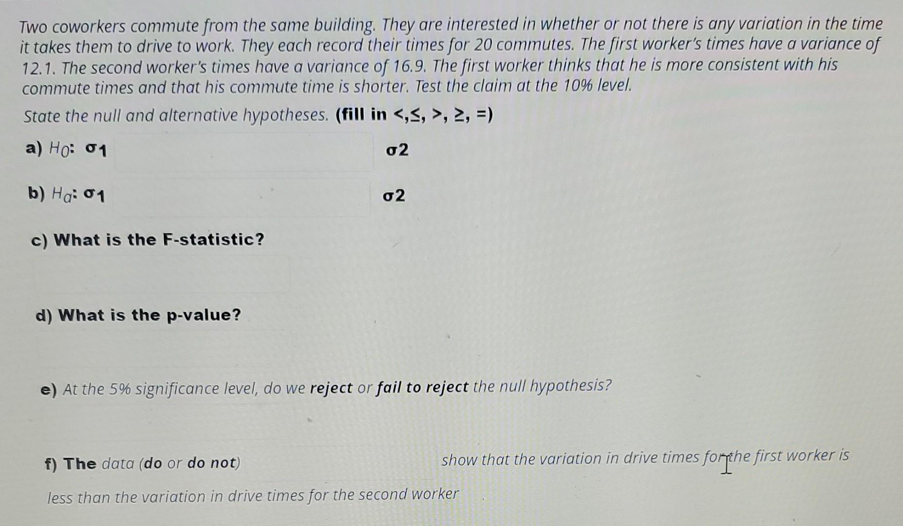 Solved Two coworkers commute from the same building. They | Chegg.com