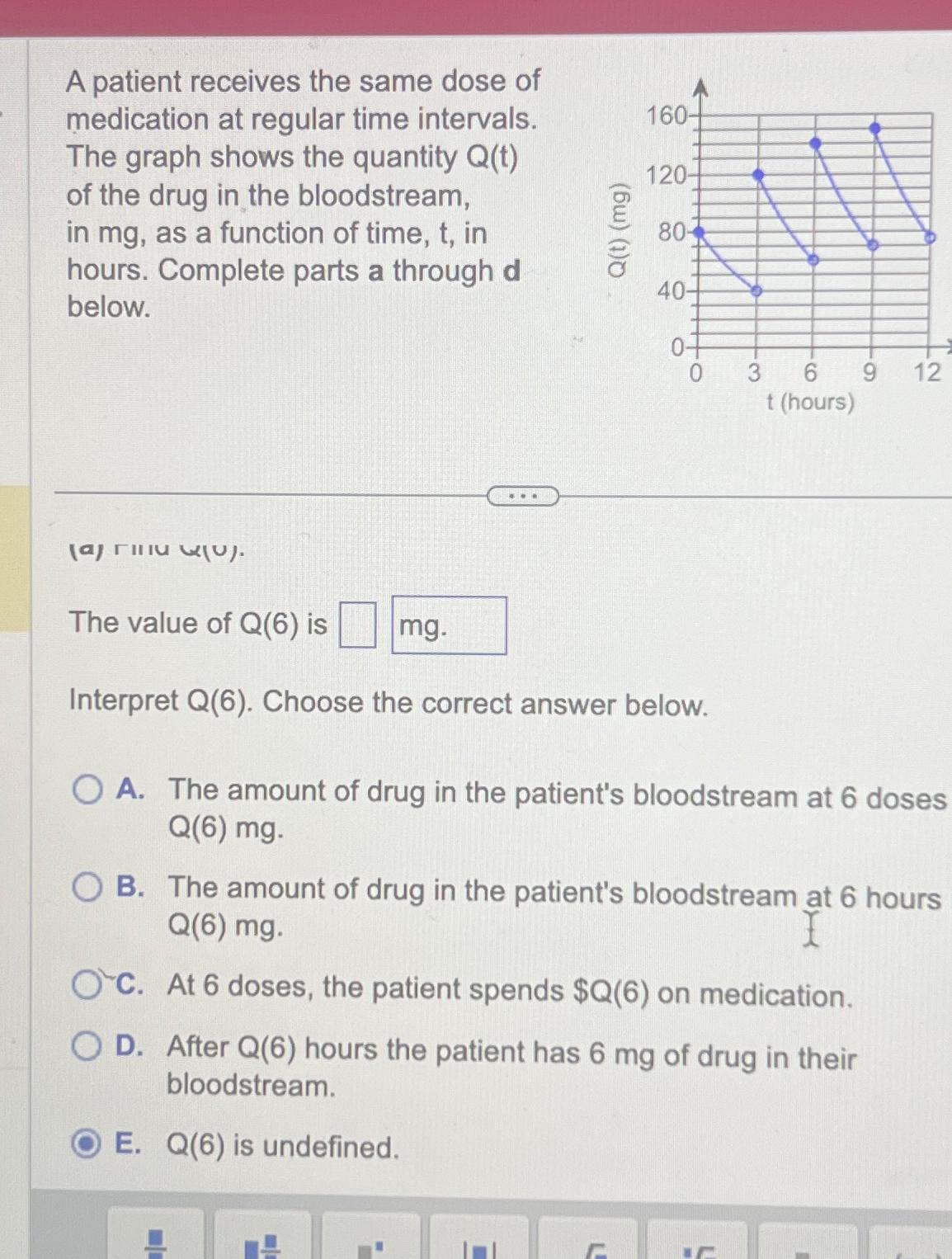 Solved A patient receives the same dose of medication at | Chegg.com