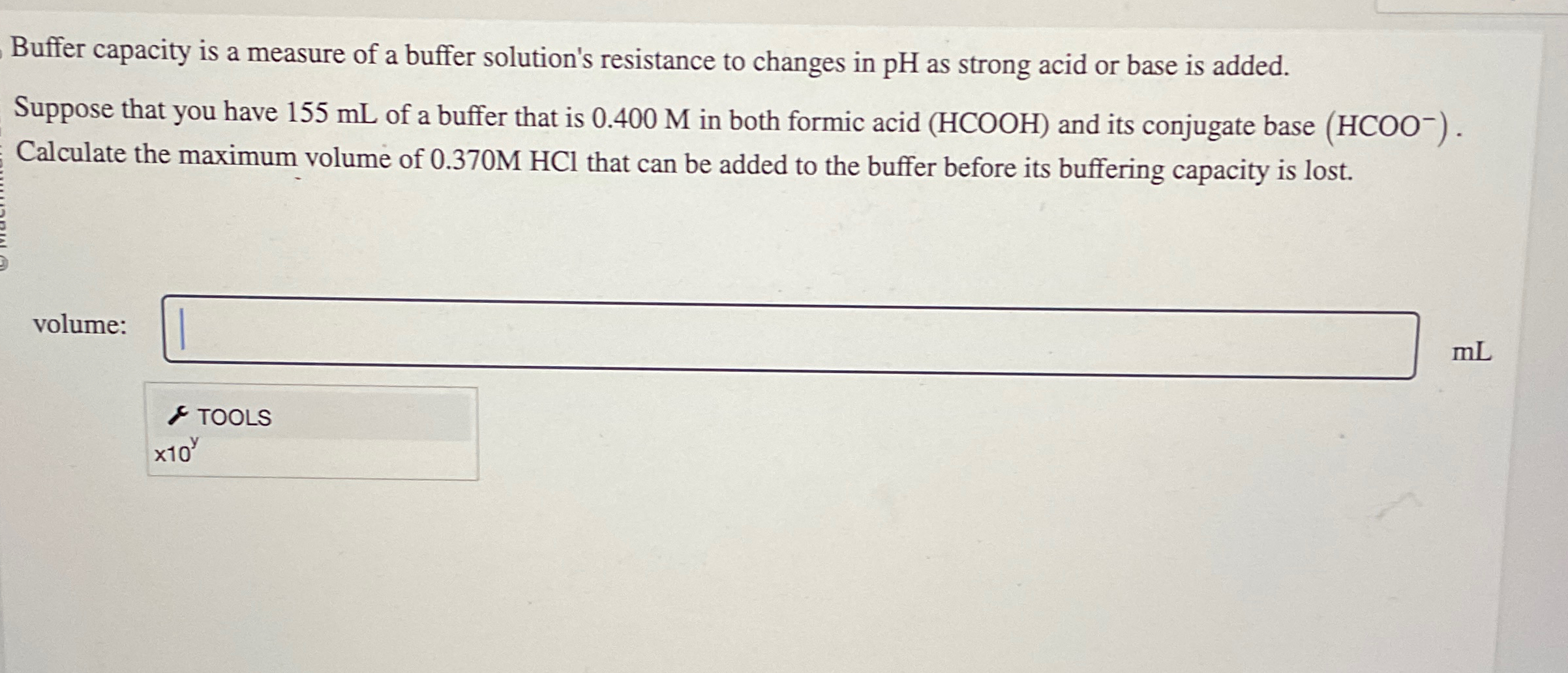 Solved Buffer capacity is a measure of a buffer solution's | Chegg.com
