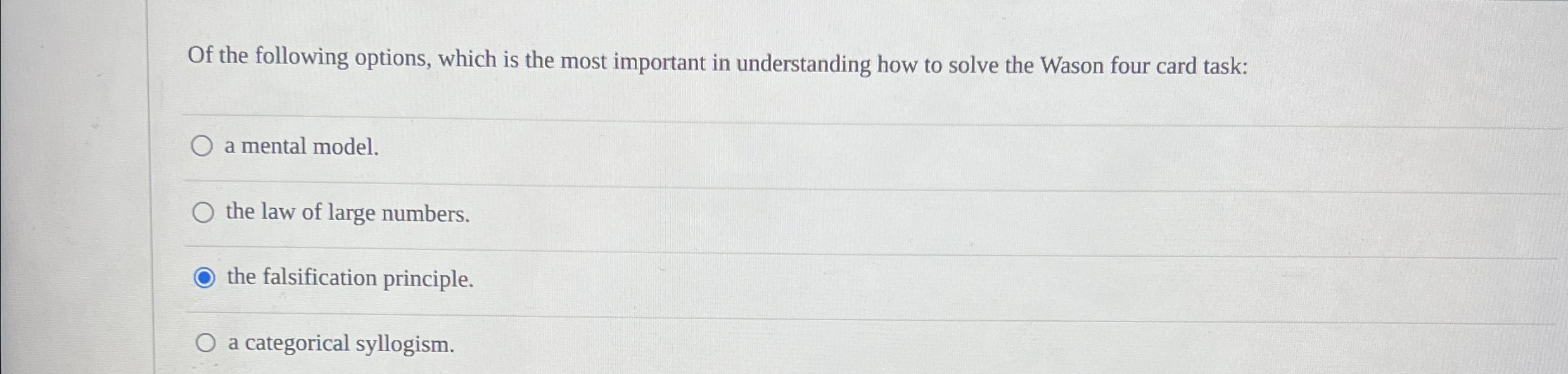 Solved Of the following options, which is the most important | Chegg.com