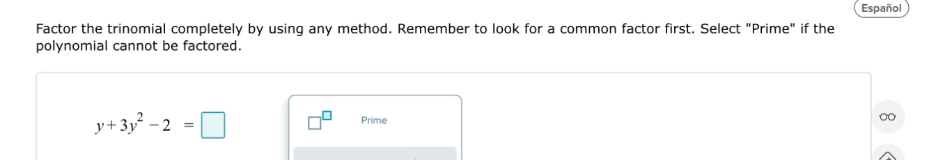 Solved Factor the trinomial completely by using any method. | Chegg.com