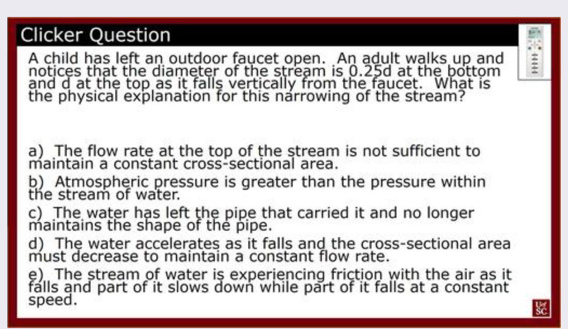 Solved Clicker QuestionA child has left an outdoor faucet | Chegg.com