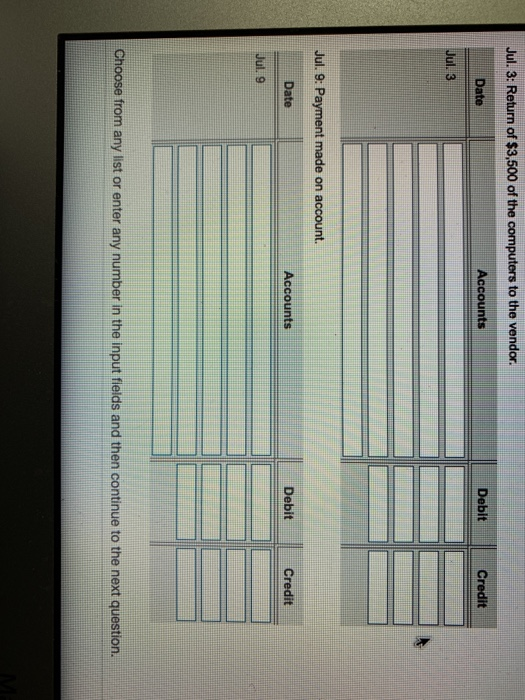 Solved 7. Hampton Computers has the following transactions | Chegg.com