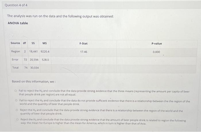 Solved Here are the three sample standard deviations for the | Chegg.com