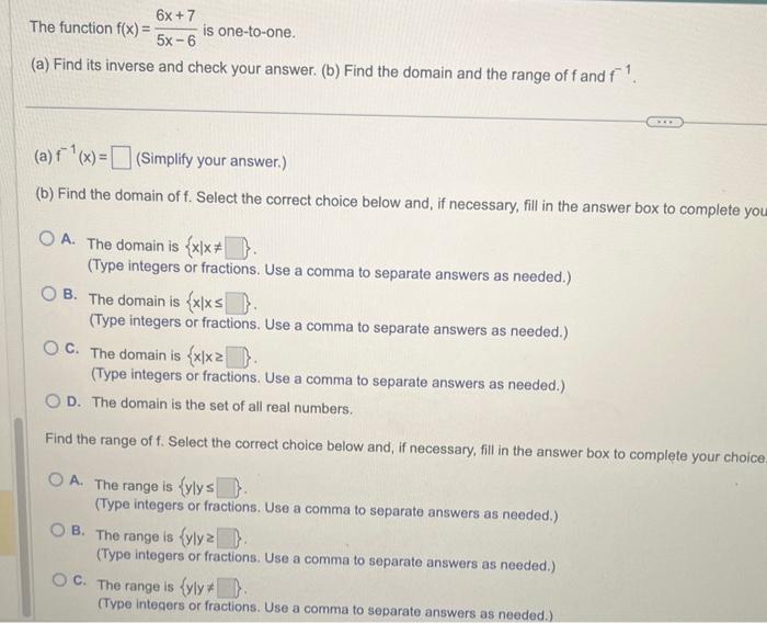 Solved Let f(x)={x if x≥55 if x
