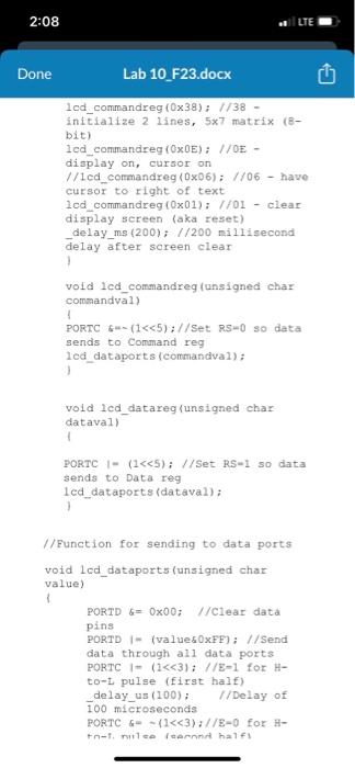 Activity 1 Connect the LCD to your Arduino as shown | Chegg.com