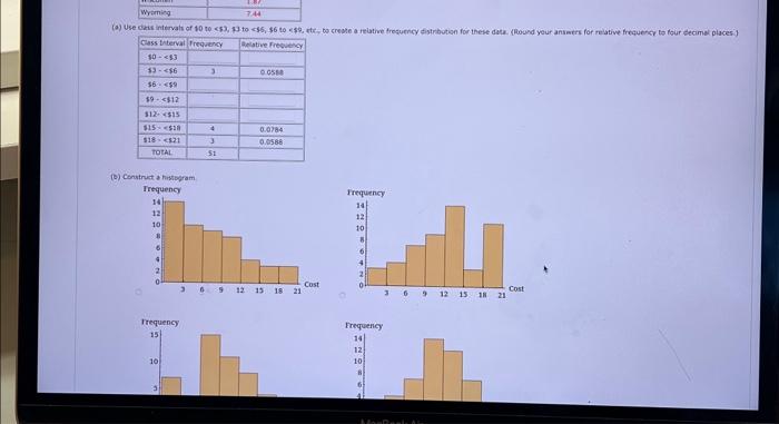 Solved (e) Construet is histboram decimat pase.] | Chegg.com