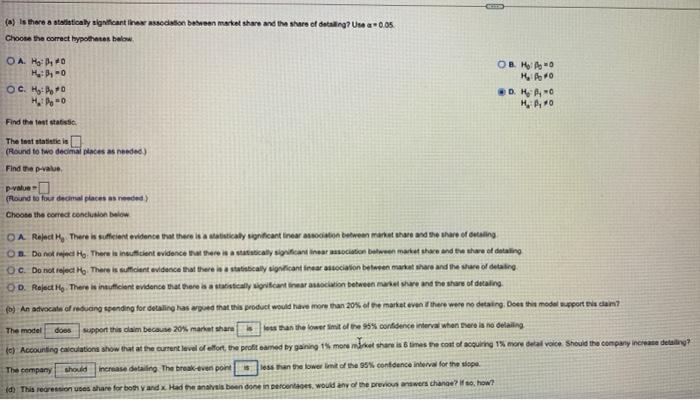 Solved please help! the four drop down boxes options are | Chegg.com